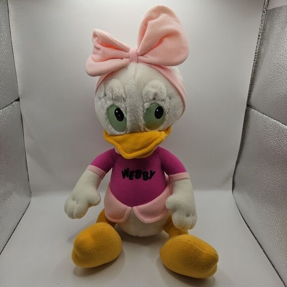 Disney | Toys | 986 Hasbro Disney Duck Tales Webby Vanderquack 12 Plush ...